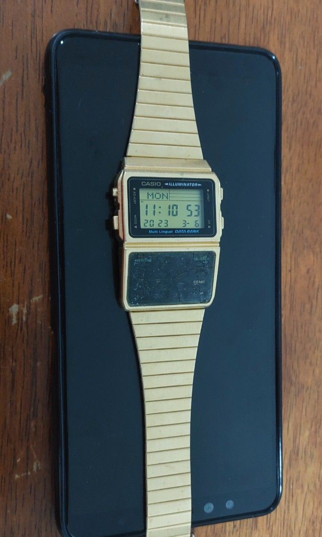 Casio Databank Mens Fashion Watches And Accessories Watches On Carousell