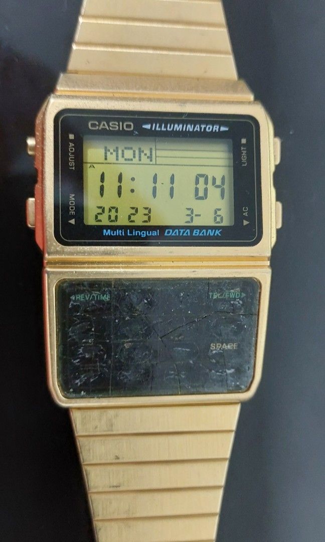 Casio Databank Mens Fashion Watches And Accessories Watches On Carousell