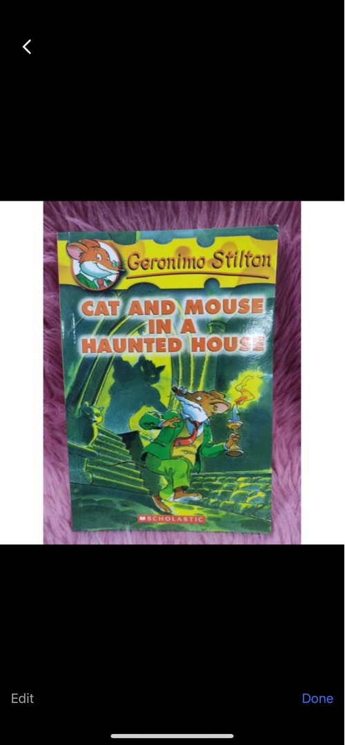 Cat and Mouse in a Haunted House Geronimo Stilton Children's Book ...