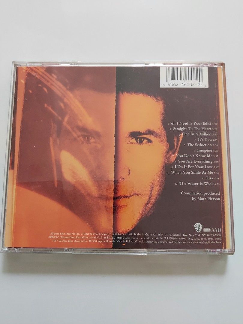 CD David Sanborn - Love Songs, Hobbies & Toys, Music & Media, CDs ...
