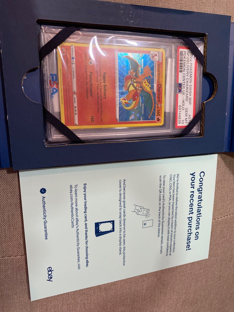 Charizard Special Delivery PSA 10, Hobbies & Toys, Toys & Games on ...