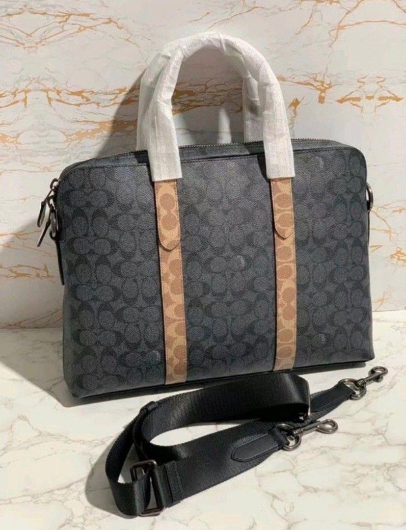 Coach Briefcase, Men's Fashion, Bags, Briefcases on Carousell