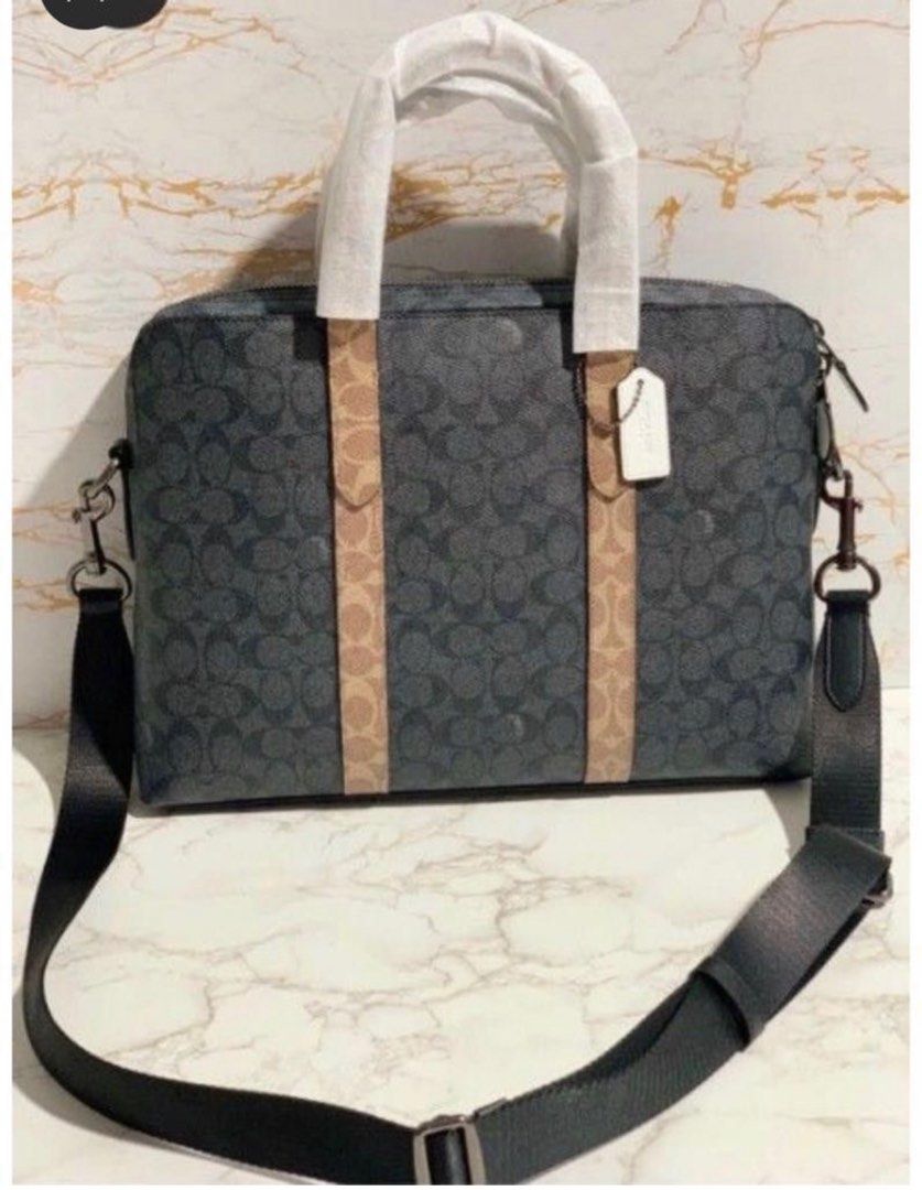 Coach Briefcase, Men's Fashion, Bags, Briefcases on Carousell