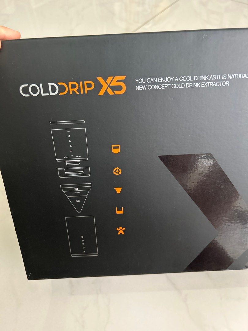 COLD DRIP X5 - BEST ICE DRIP COFFEE AND TEA MAKER, TV & Home Appliances ...