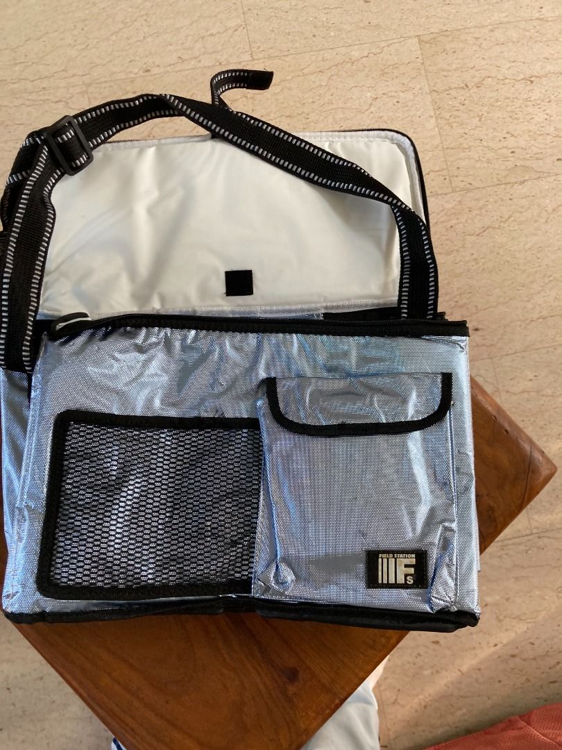 Field Station Cooler Bag-Metalic Baby Blue, Furniture & Home Living ...