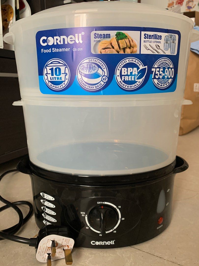 Cornell CS-201 Food Steamer, TV & Home Appliances, Kitchen Appliances, Other Kitchen Appliances ...