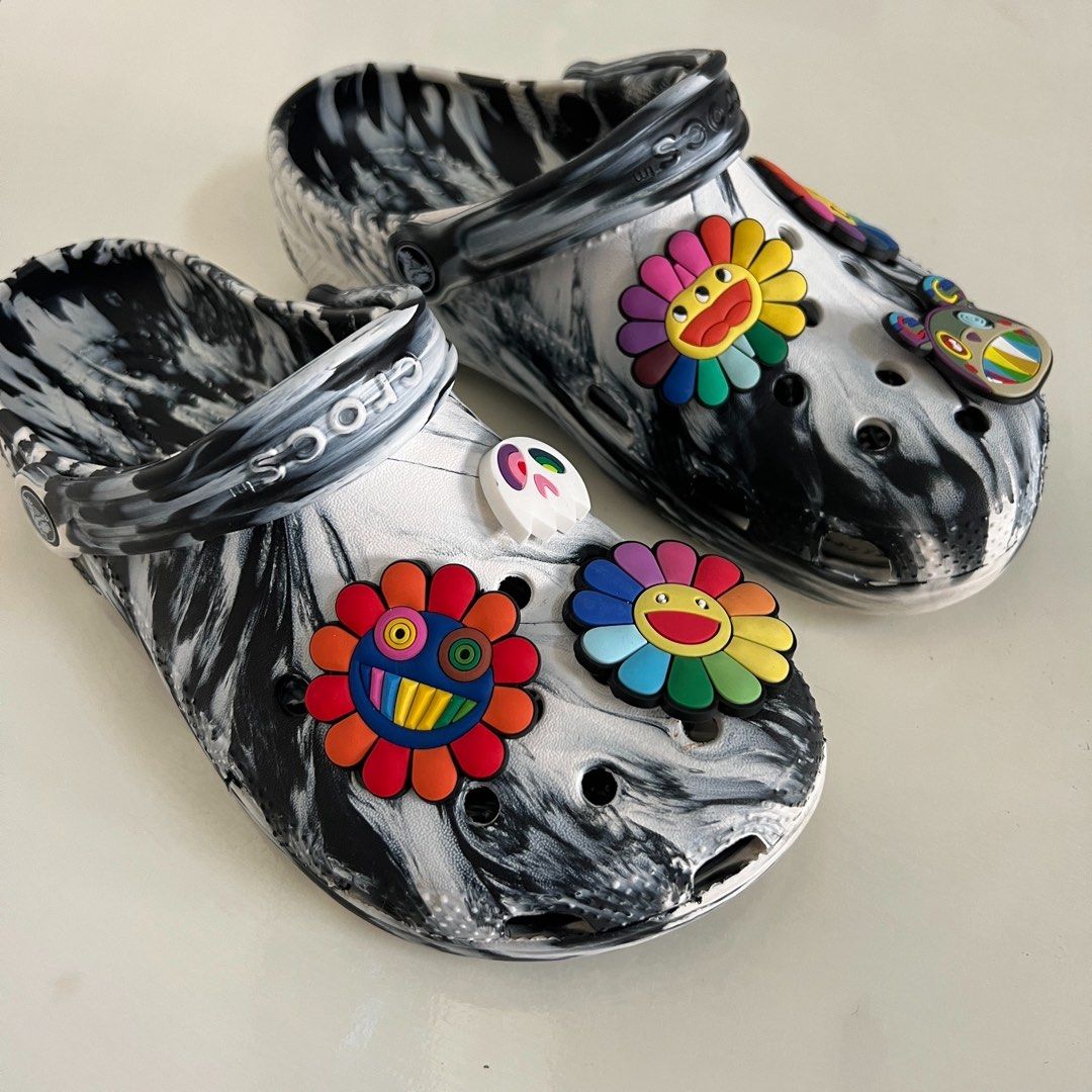 CROCS Limited edition Marble Classic Clogs on Carousell