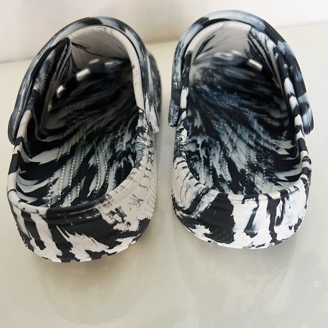 CROCS Limited edition Marble Classic Clogs on Carousell