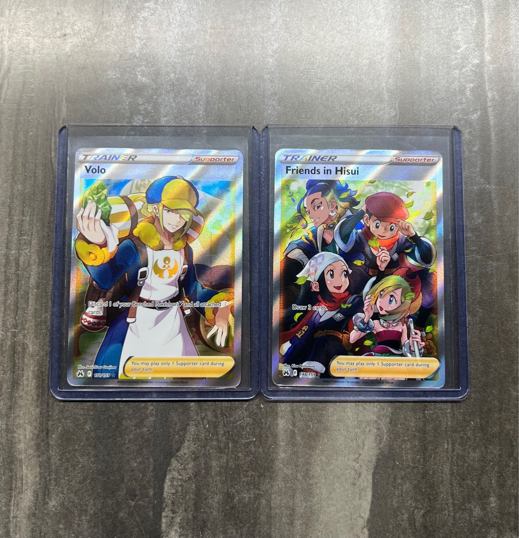 Crown Zenith Trainer - Friends in Hisui & Volo, Hobbies & Toys, Toys ...