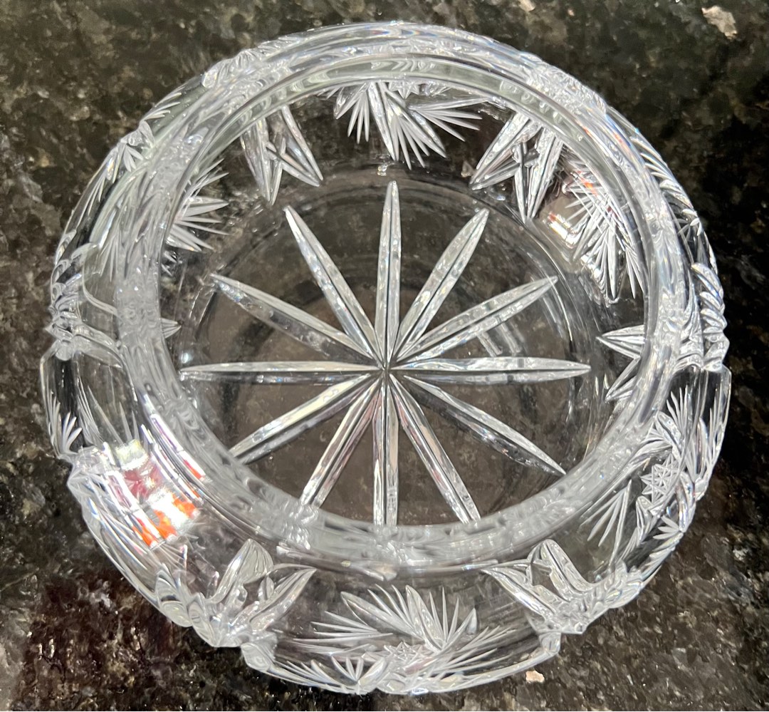 Crystal Bowl made in Poland, Furniture & Home Living, Kitchenware ...