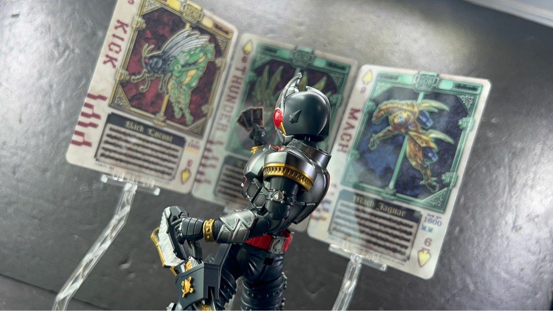 Custom painted figure rise standard Kamen rider Blade + Effect Set ...