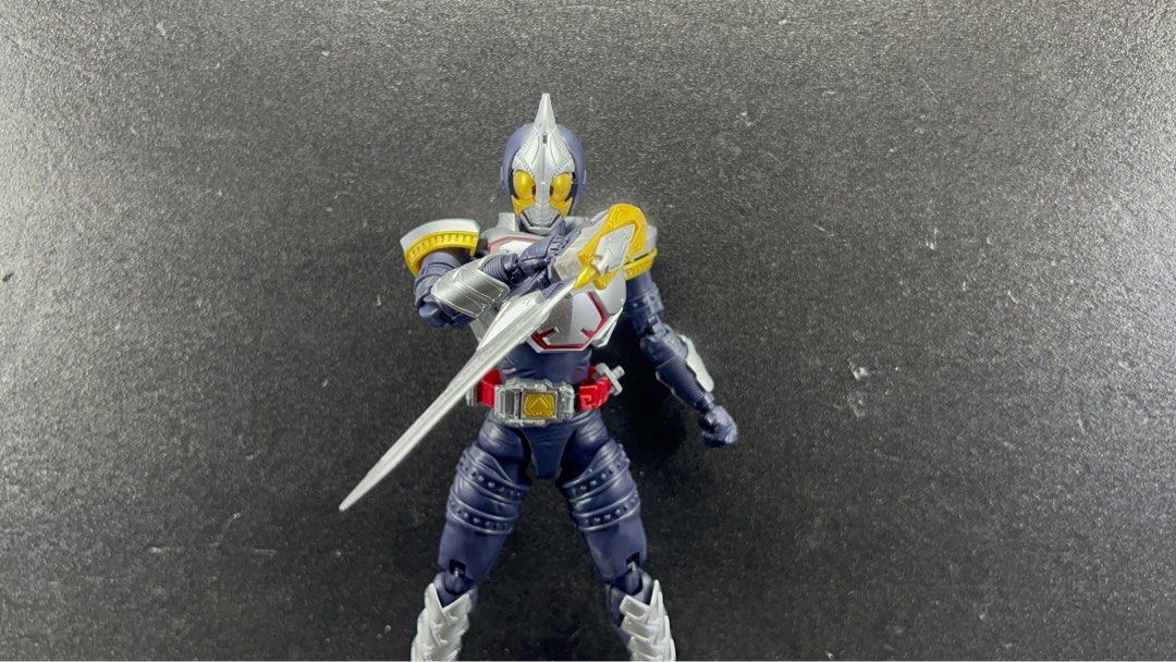 Custom painted figure rise standard Kamen rider Blade + Effect Set ...