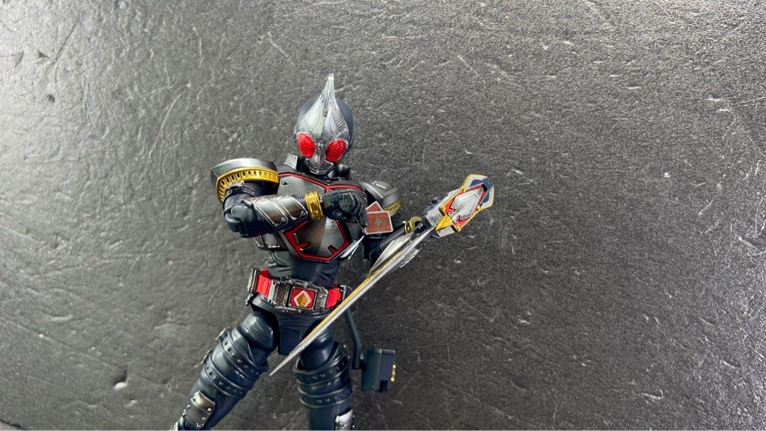 Custom painted figure rise standard Kamen rider Blade + Effect Set ...