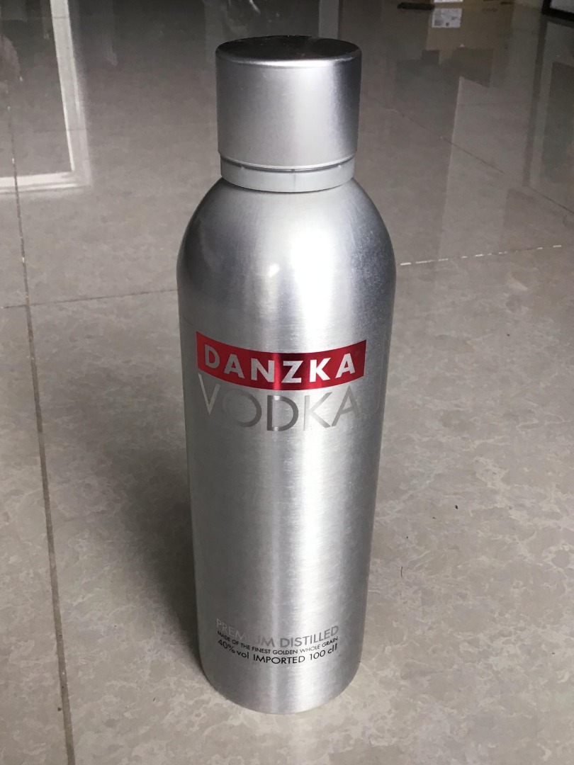 Danzka Vodka 1l New Food And Drinks Alcoholic Beverages On Carousell