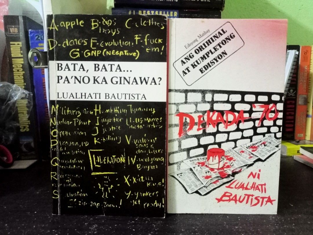 Dekada'70 & Bata bata by Lualhati Bautista, Hobbies & Toys, Books ...