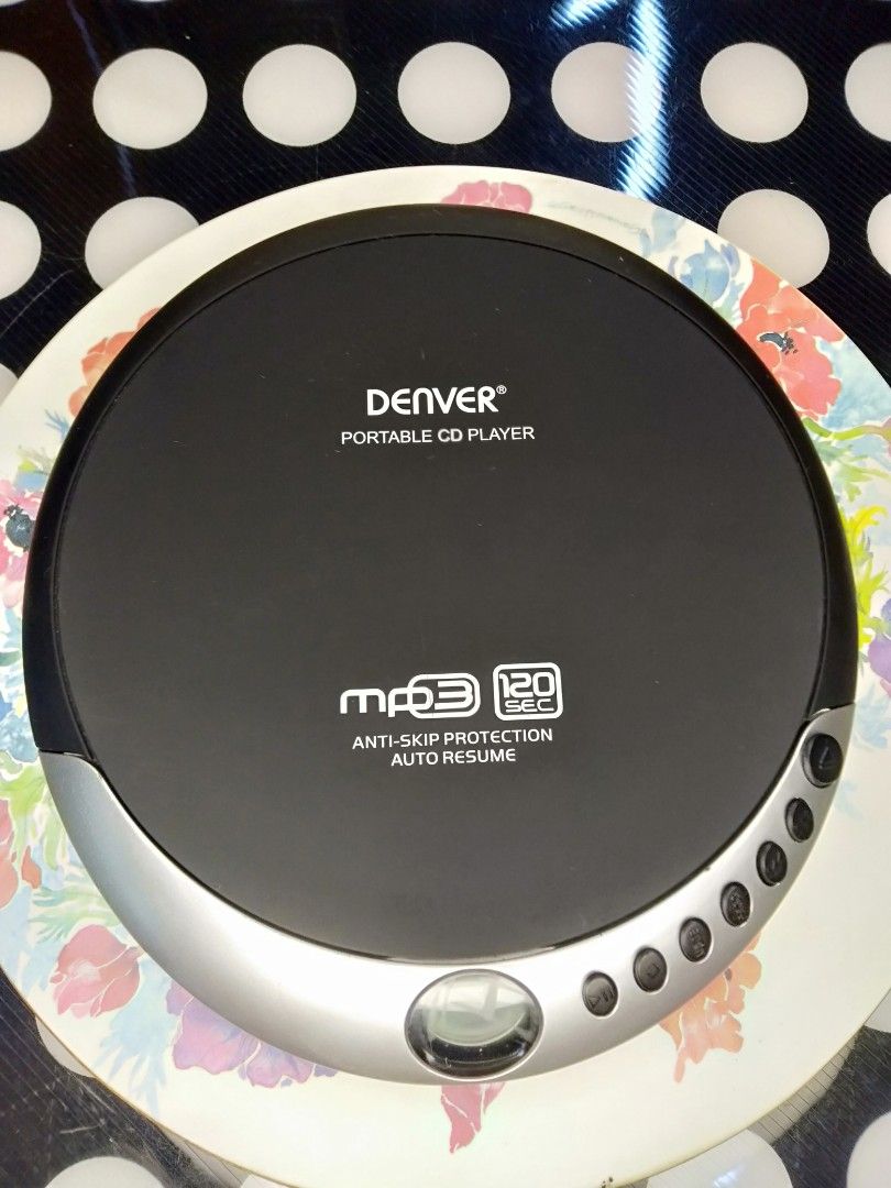 Denver DMP-390 Portable CD / MP3 Player Made In Denmark on Carousell