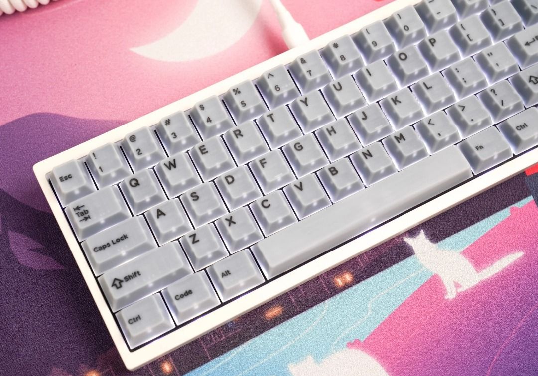 DMK Ghost + Novelties keycaps, Computers & Tech, Parts & Accessories, Computer Keyboard on Carousell