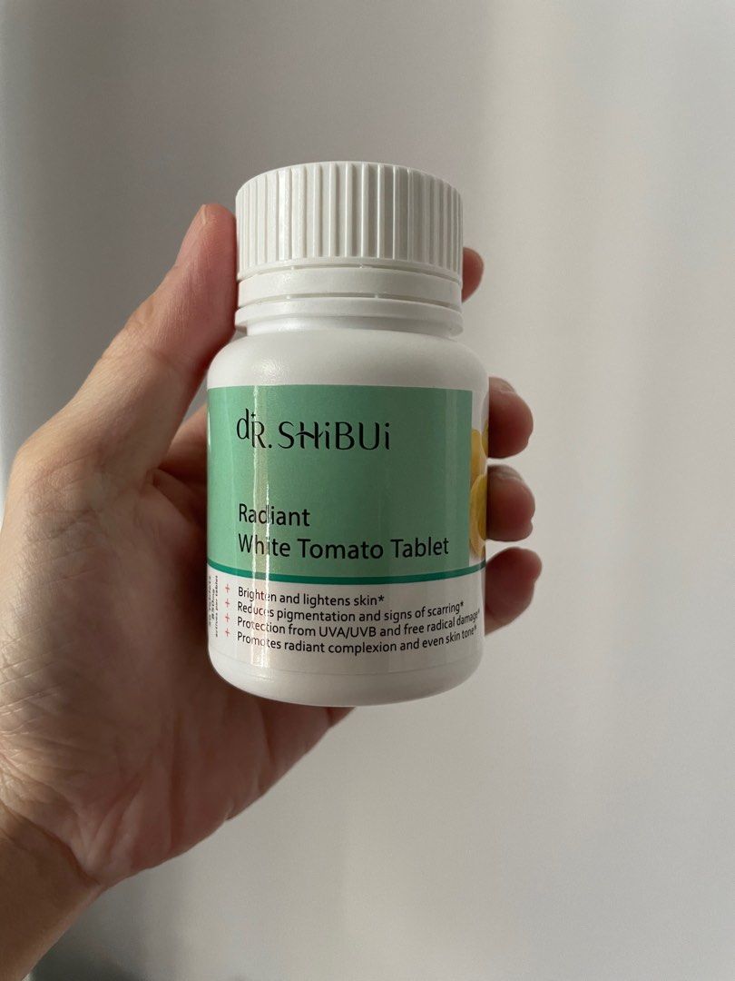 Dr Shibui Radiant White Tomato Tablets, Health & Nutrition, Health ...