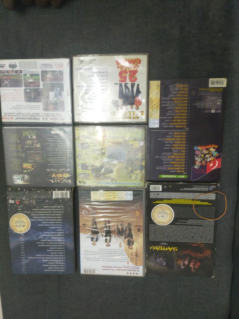 DVD and vcd and cd for sale vintage, Hobbies & Toys, Collectibles ...