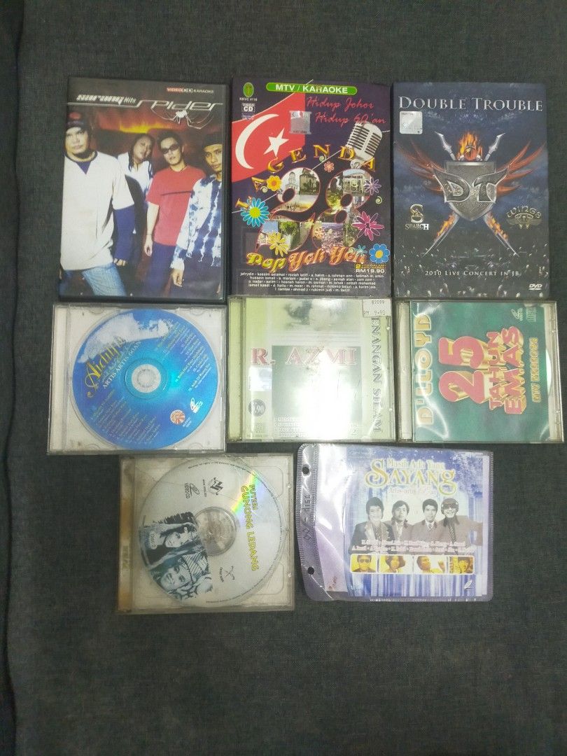 DVD and vcd and cd for sale vintage, Hobbies & Toys, Collectibles ...