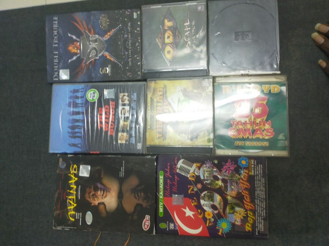 DVD and vcd and cd for sale vintage, Hobbies & Toys, Collectibles ...