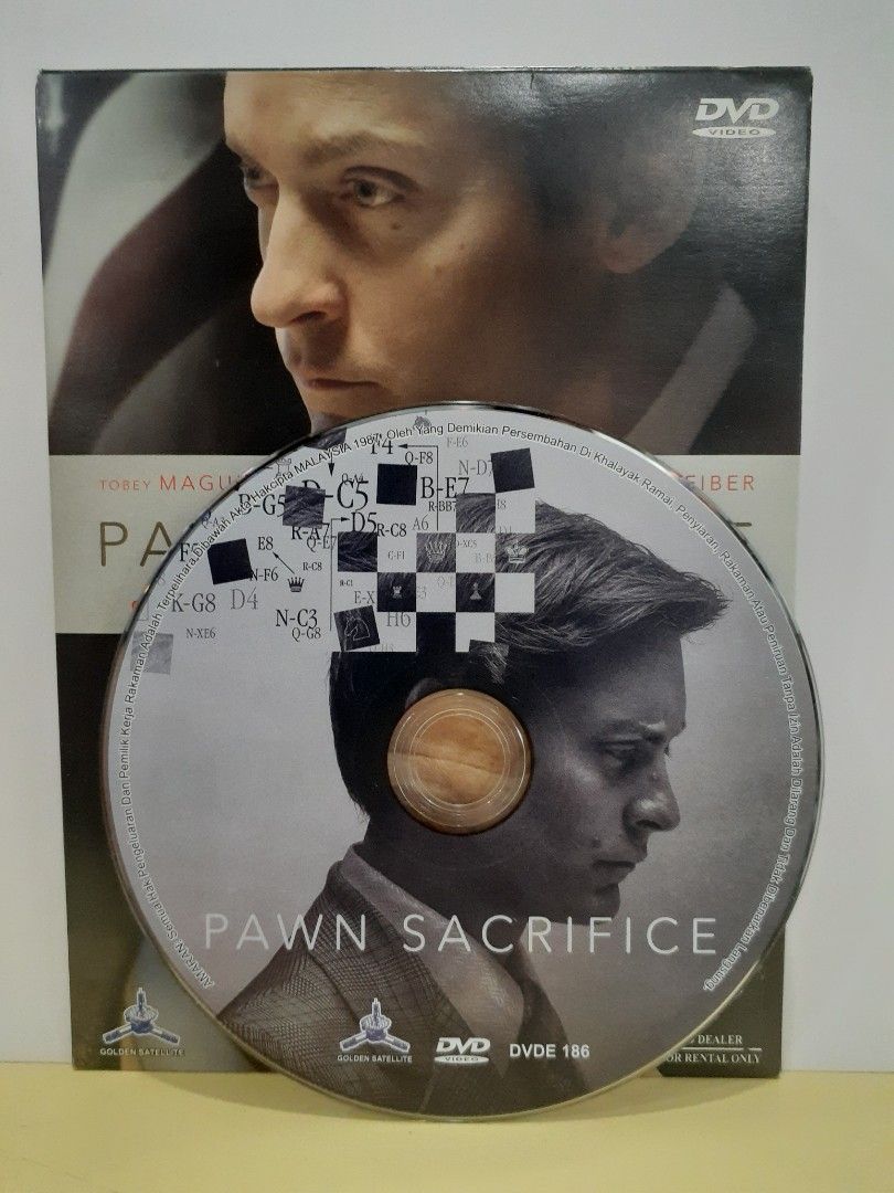 (DVD) Pawn Sacrifice, Hobbies & Toys, Music & Media, CDs & DVDs on Carousell