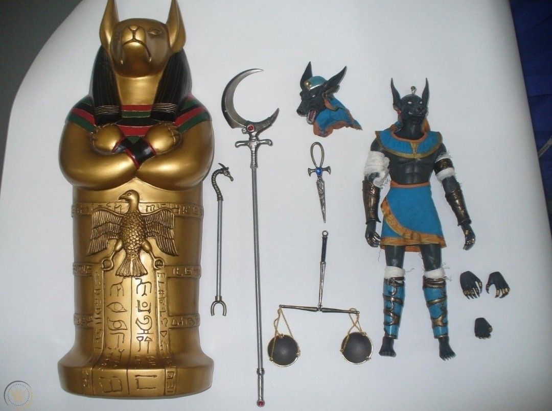 Egyptian Anubis Action Figure 1/6 Scale Mystical Forge, Hobbies & Toys ...