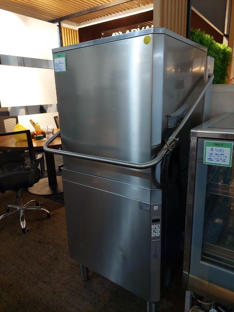 Electrolux Single Tank Dishwasher, Dim : 750mm x 880mm x 1520mmh, Power ...