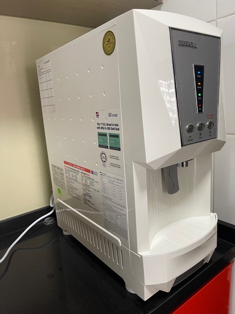 ELKEN BioPure K400 Reverse Osmosis Water Purifier + 3 Boxes of Pre ...