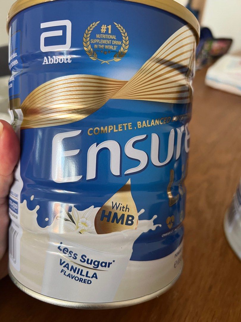 Ensure Life with HMB. Vanilla flavored less sugar 850g, Health ...
