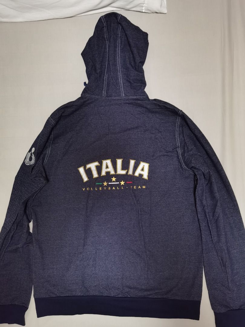 Errea Italian Volleyball Hooded Jacket on Carousell