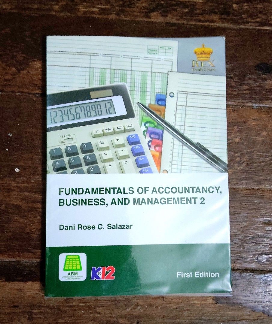 FABM Accountancy Book, Hobbies & Toys, Books & Magazines, Textbooks on ...