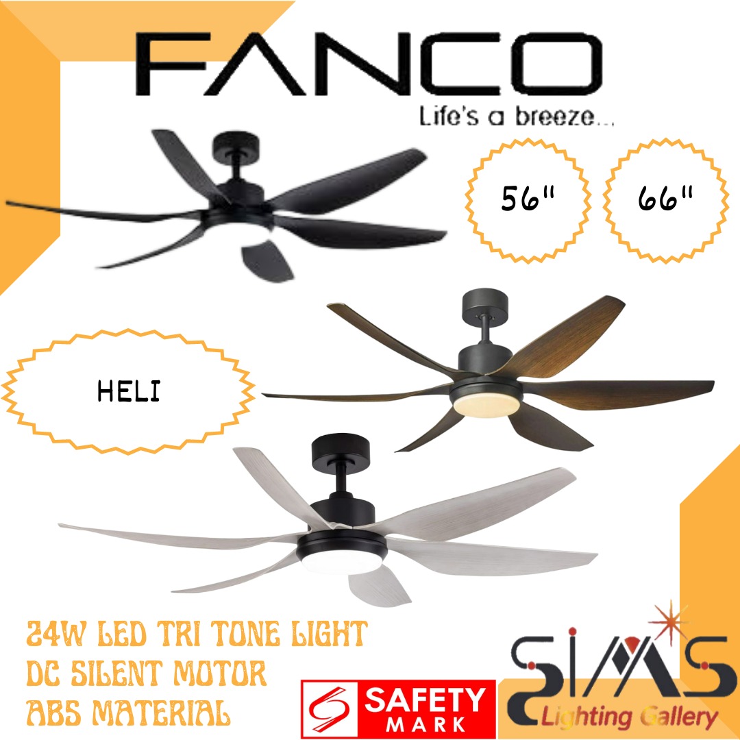 FANCO HELI, Furniture & Home Living, Lighting & Fans, Fans on Carousell