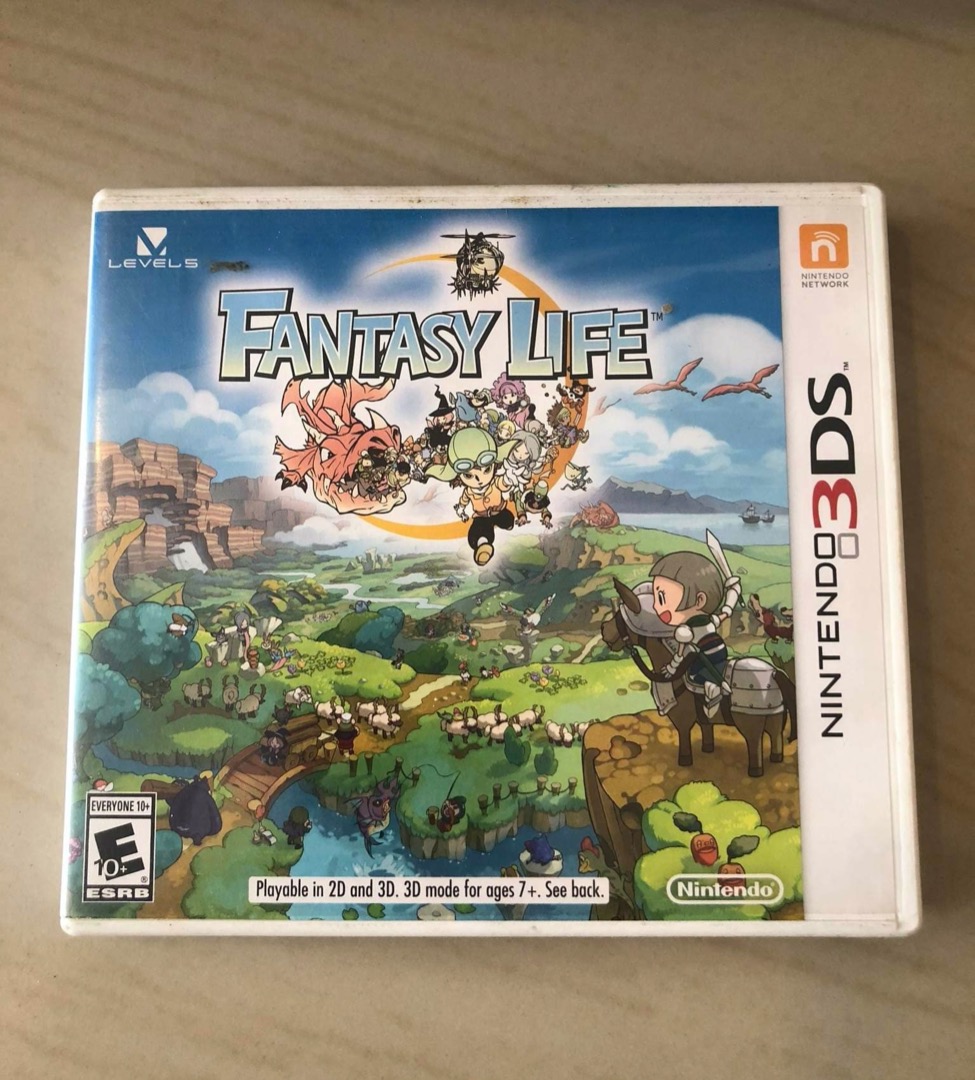 Fantasy Life 3DS Game, Video Gaming, Video Games, Nintendo on Carousell