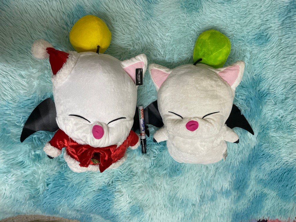 Final Fantasy XIV moogle Plushies, Hobbies & Toys, Toys & Games on ...