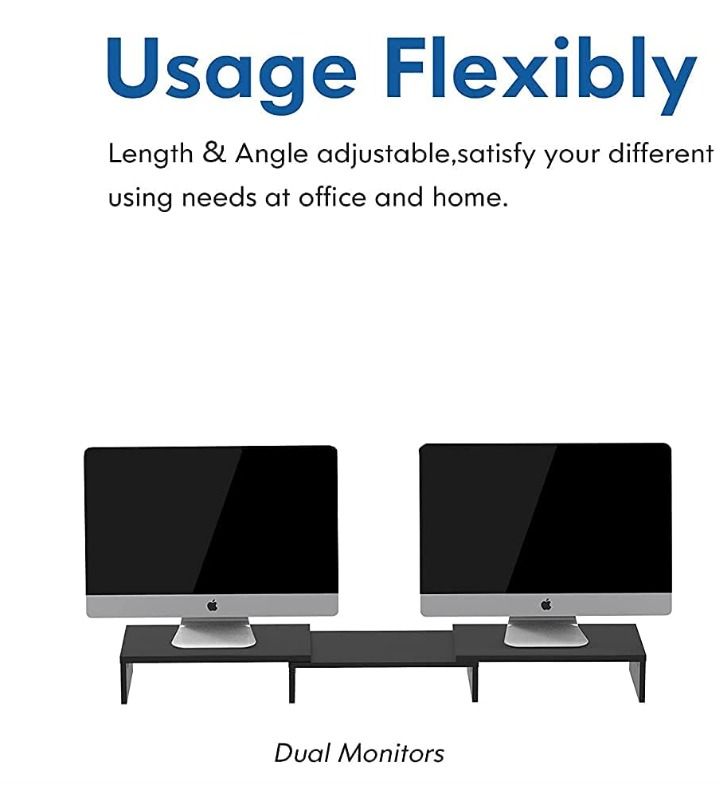 FITUEYES Dual Monitor Riser Stand (Item Code 386), Computers & Tech ...