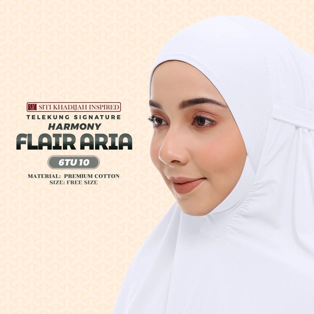 Flair Aria Telekung SK, Women's Fashion, Muslimah Fashion, Prayer Sets ...