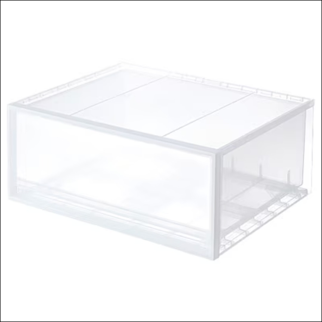 Four (4) MUJI Closet Drawers - PP Wide Drawer - Stackable, 傢俬＆家居, 其他 ...