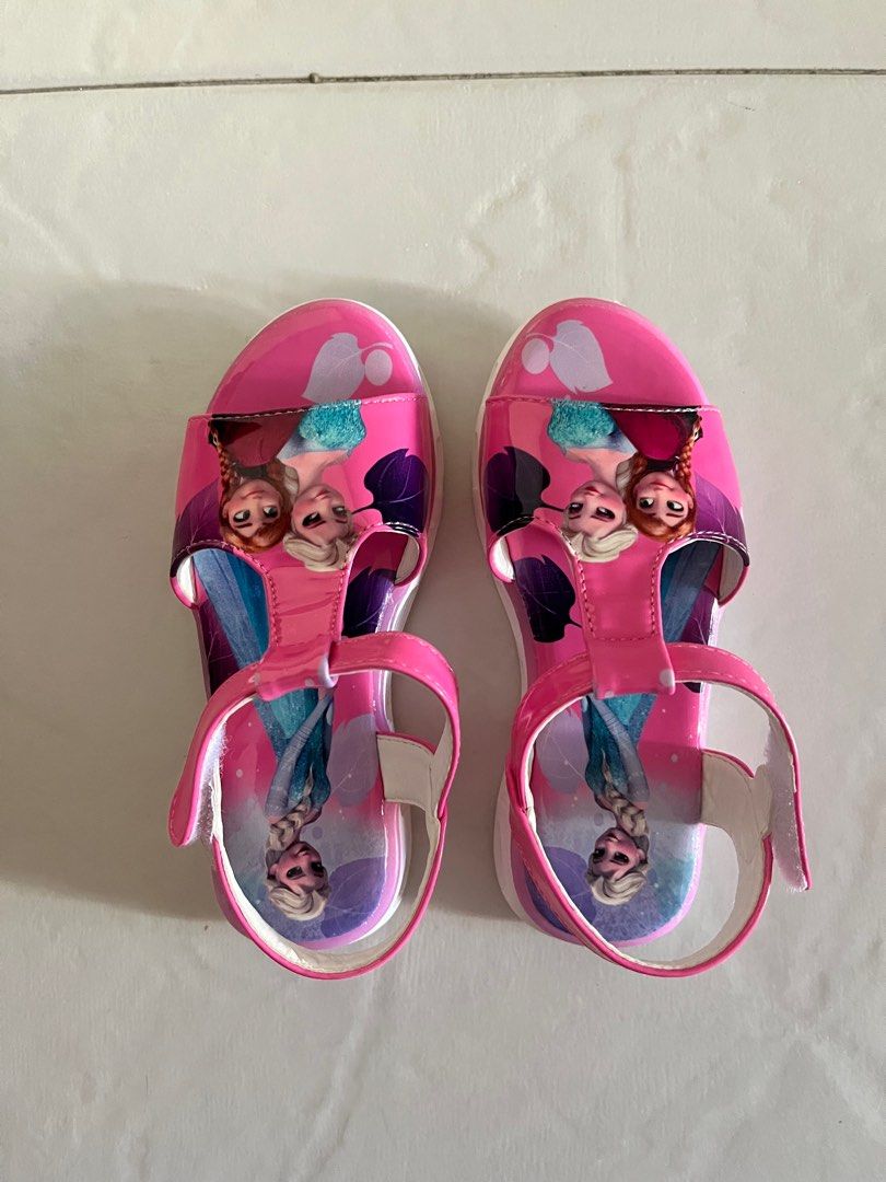 Frozen sandal, Babies & Kids, Babies & Kids Fashion on Carousell