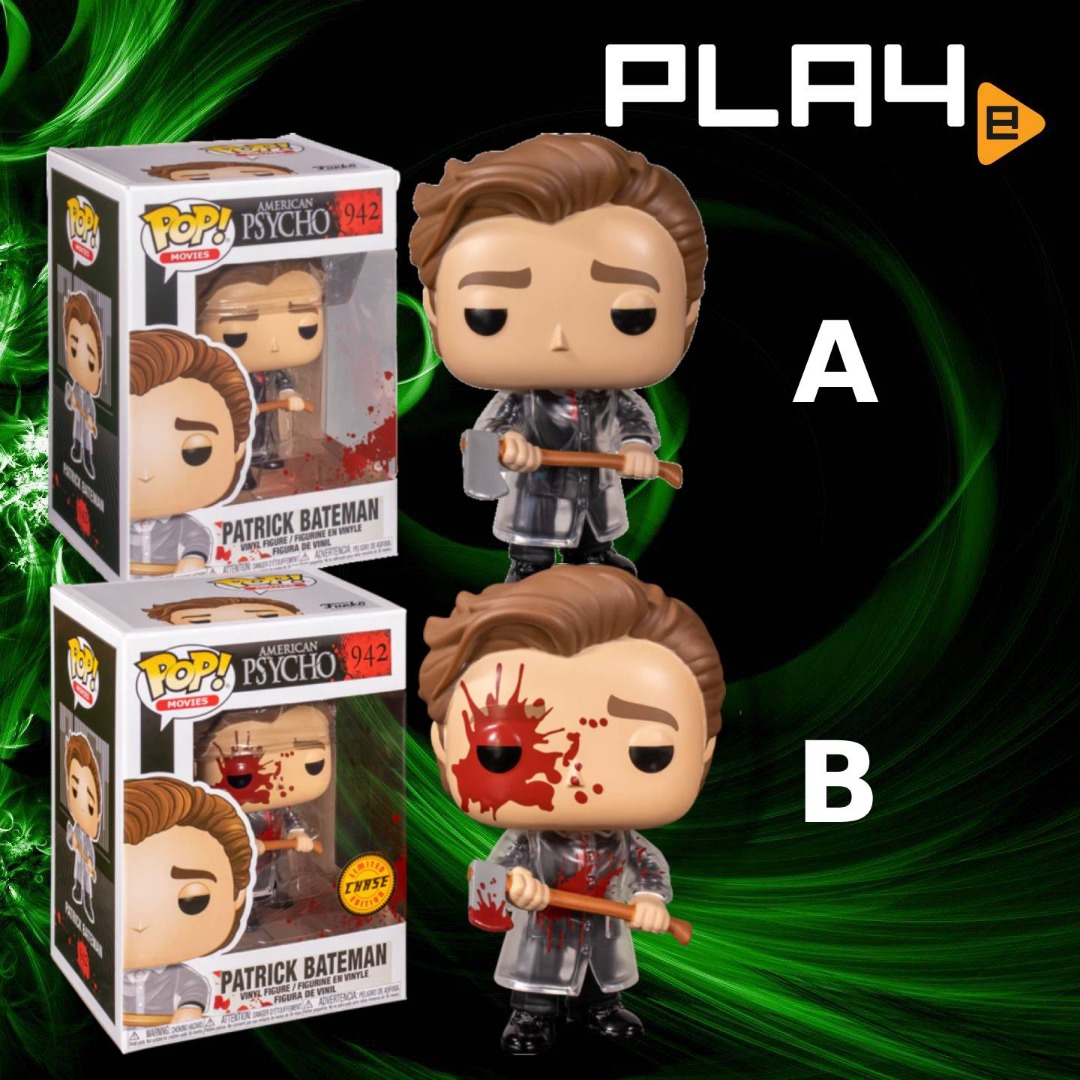 Funko POP! (942) American Psycho Patrick with Axe Brand New, Hobbies ...