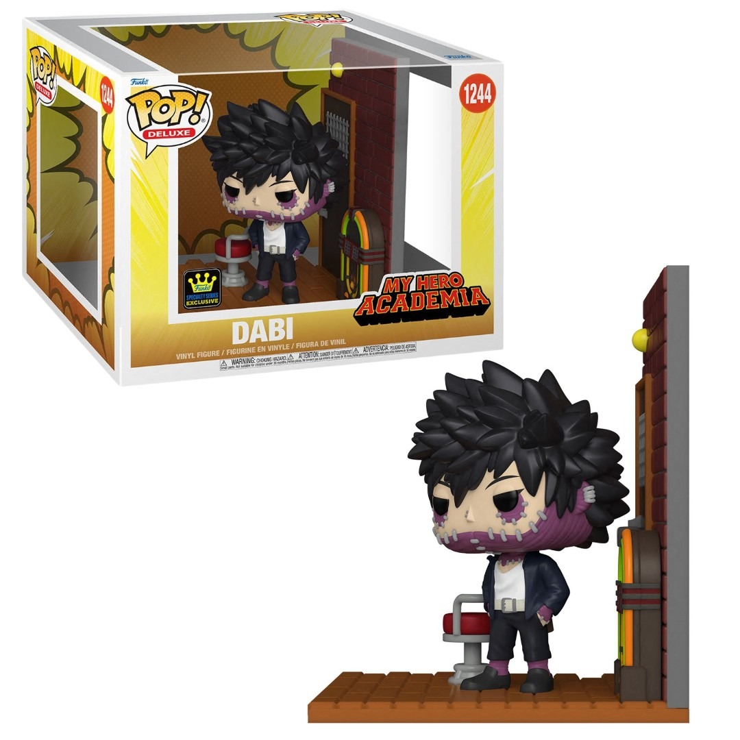 Funko Pop! Deluxe - My Hero Academia: Dabi (Hideout) (Specialty Series ... Funko Pop! Deluxe - My Hero Academia: Dabi (Hideout) (Specialty Series ...