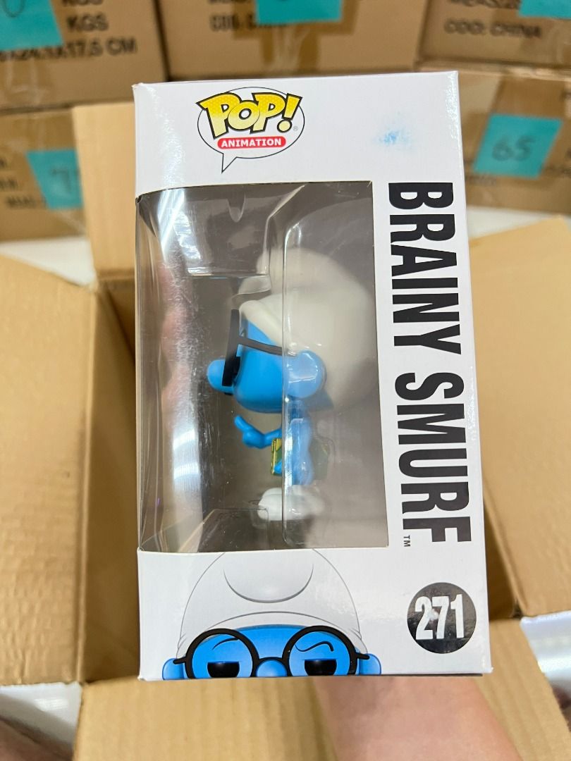 Funko Pop! Smurfs #271 - Brainy Smurf, Hobbies & Toys, Toys & Games on ...