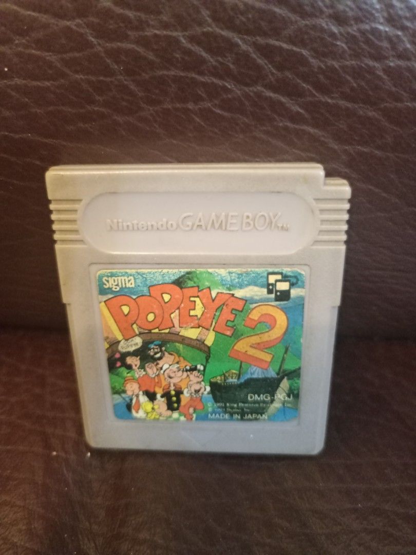 Gameboy POPEYE 2, 電子遊戲, 電子遊戲, Nintendo 任天堂 - Carousell