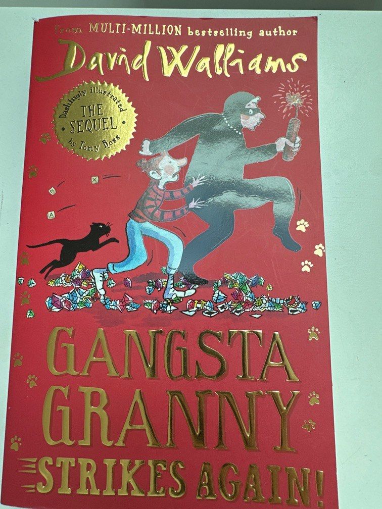 Gangsta Granny Strikes Again By David Walliams Hobbies And Toys Books