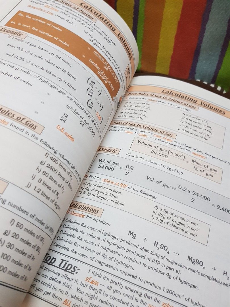 GCSE DOUBLE SCIENCE CHEMISTRY WORKBOOK, Hobbies & Toys, Books ...