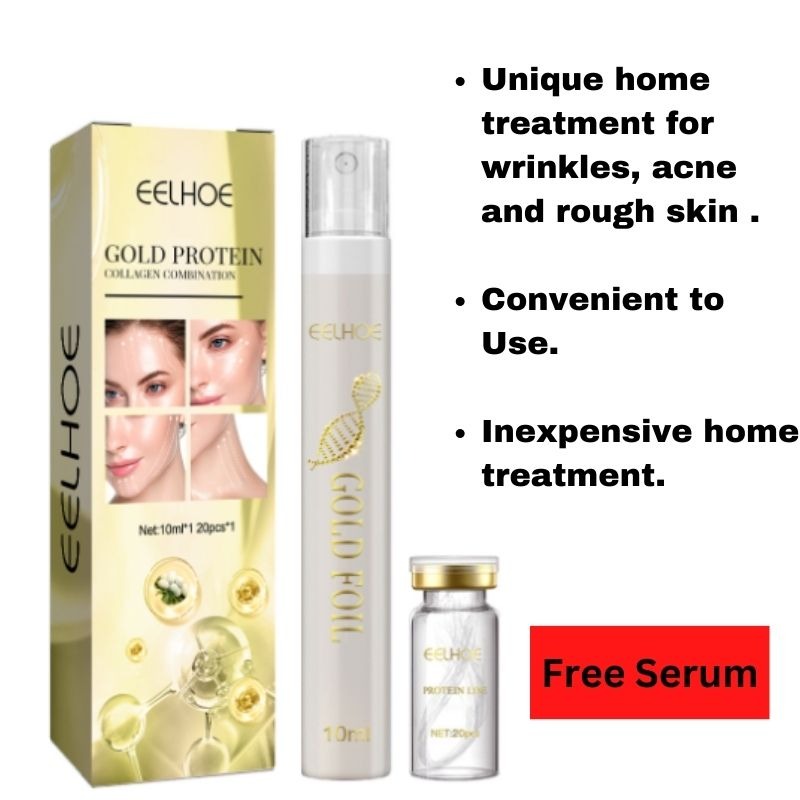 CLEARANCE SALE -Gold Protein Thread Face Lifter with Free Serum, Anti ...