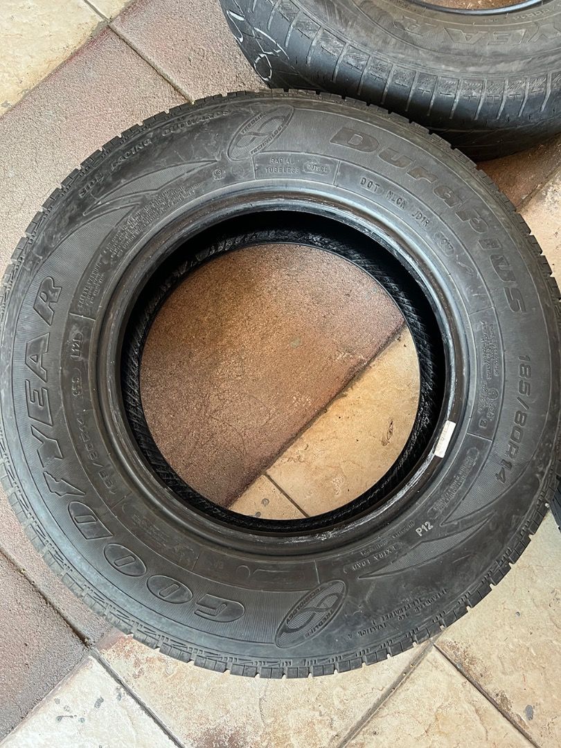 goodyear duraplus 185/80/14 tires from advanture, Car Parts ...