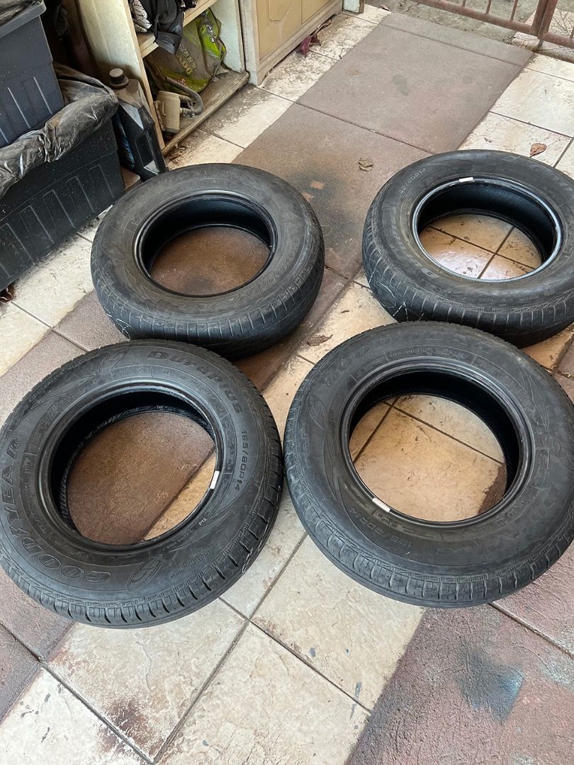 goodyear duraplus 185/80/14 tires from advanture, Car Parts ...