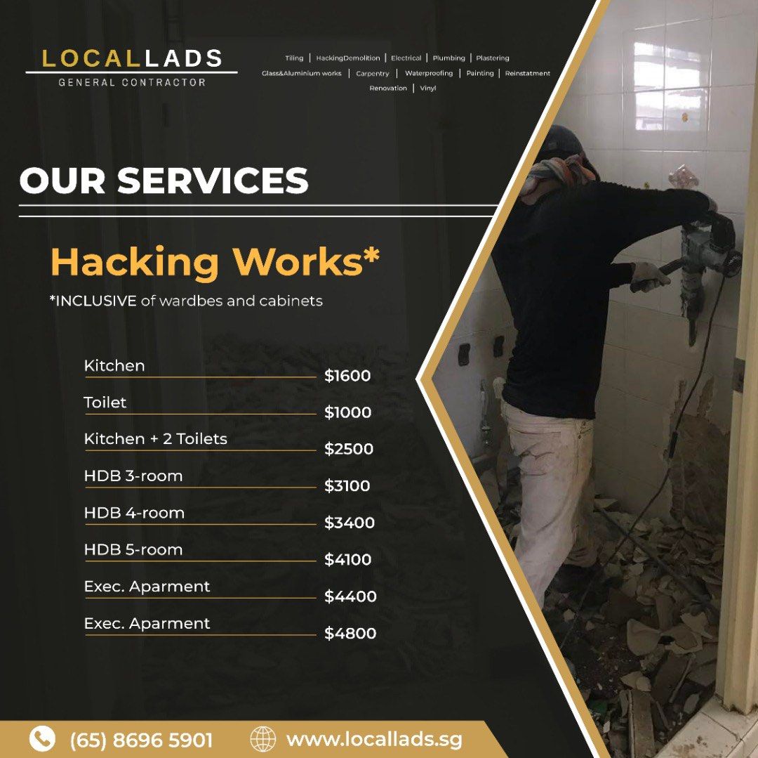 Hacking Services/Home hacking services/HDB hacking/Demolition and ... Hacking Services/Home hacking services/HDB hacking/Demolition and ...