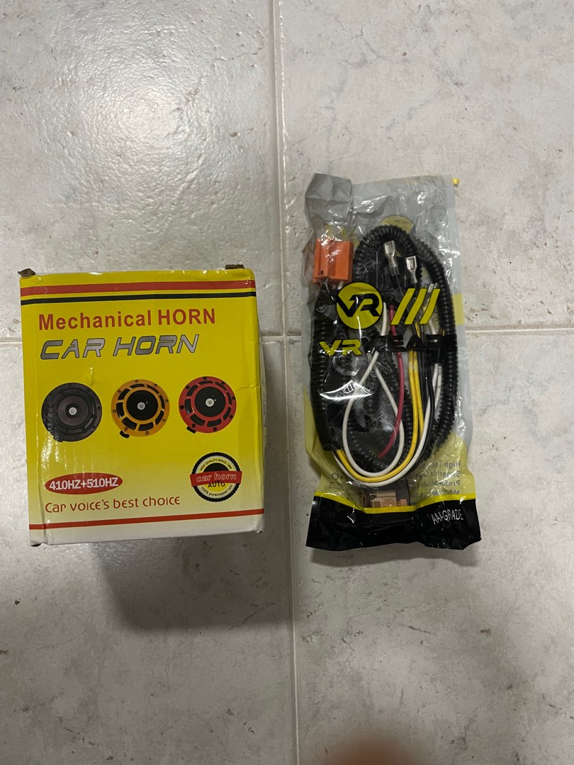 Hella Horn with Relay, Car Accessories, Accessories on Carousell